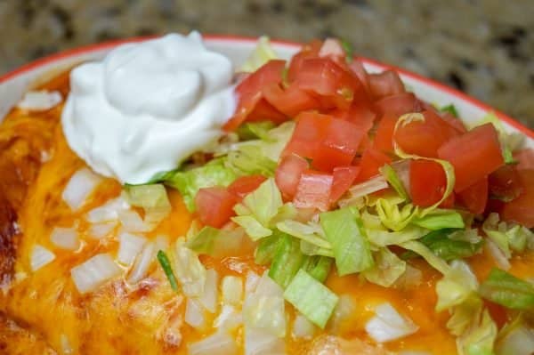 Taco Bell Enchirito Recipe - Copycat - The Grazing Glutton
