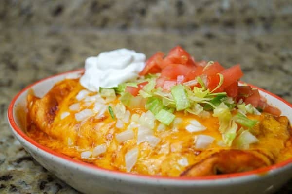 Taco Bell Enchirito Recipe - Copycat - The Grazing Glutton