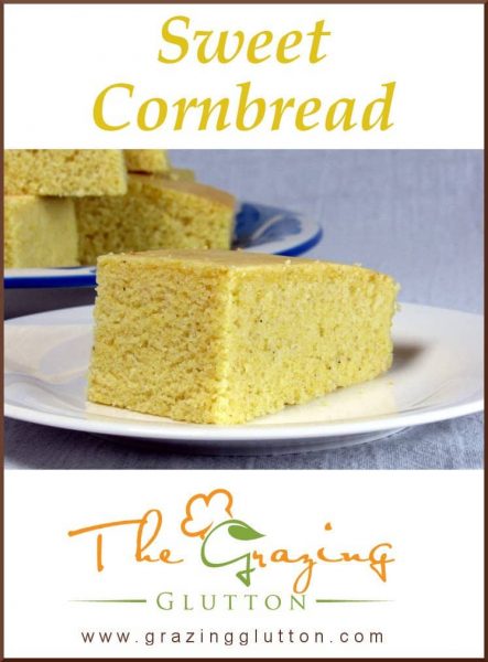 Southern Sweet Cornbread Recipe - The Grazing Glutton